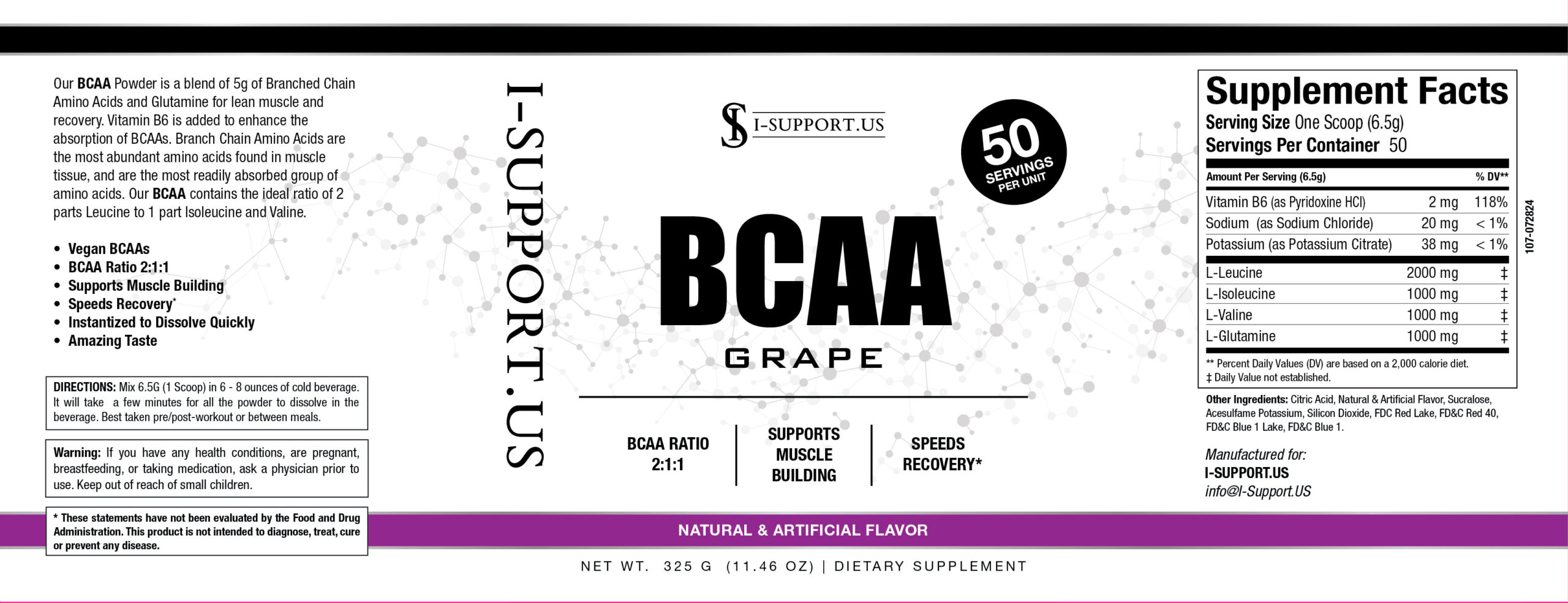 BCAA Grape Mustang Wrestling – I-Support